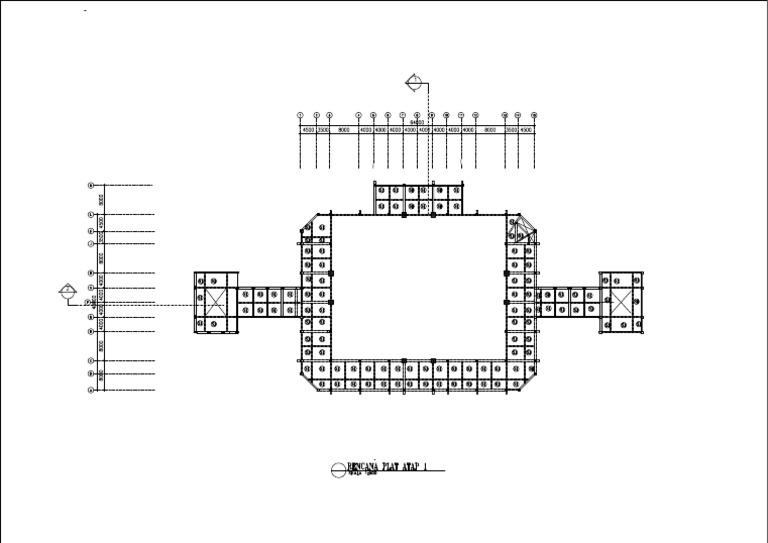 Rencana Plat Atap 1 | PDF