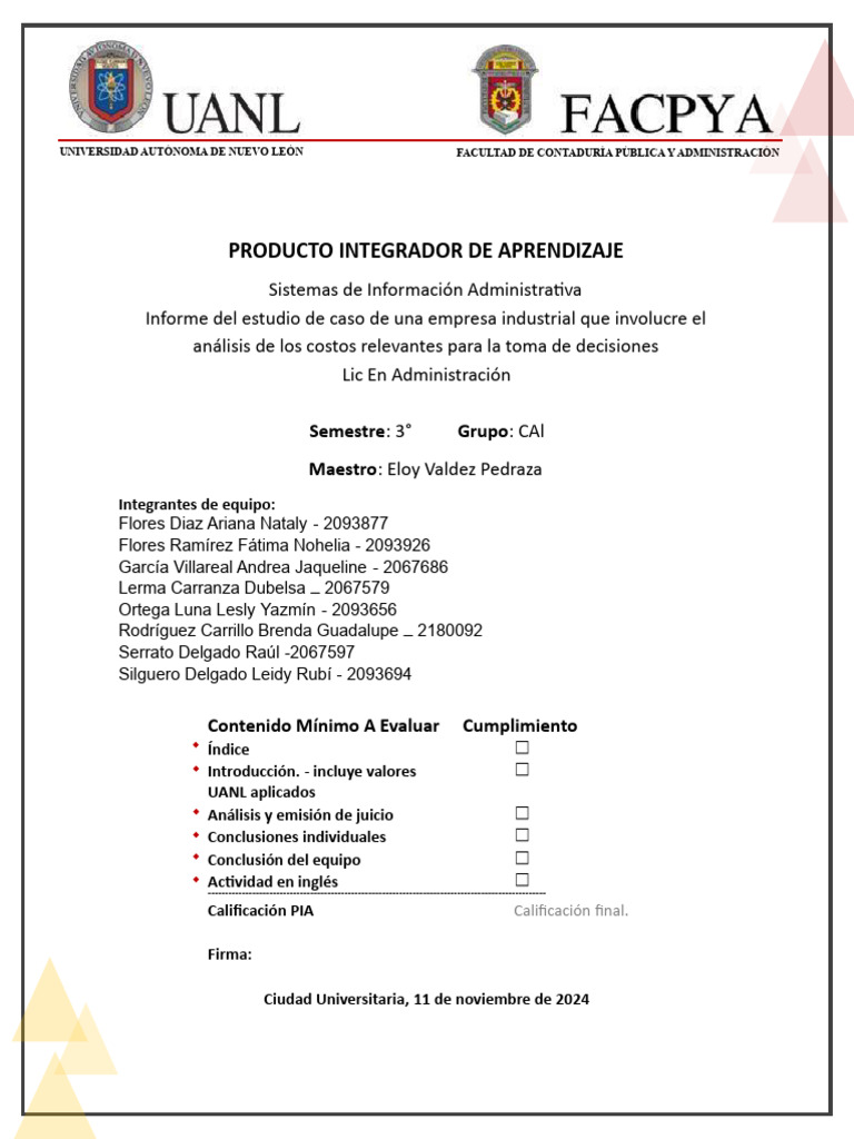 Pia Sina Eq3 | PDF | Business | Mercado (economía)