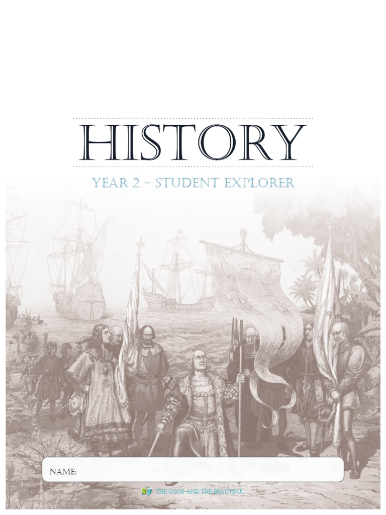 History 2 Student Explorer Cover and Spine | PDF