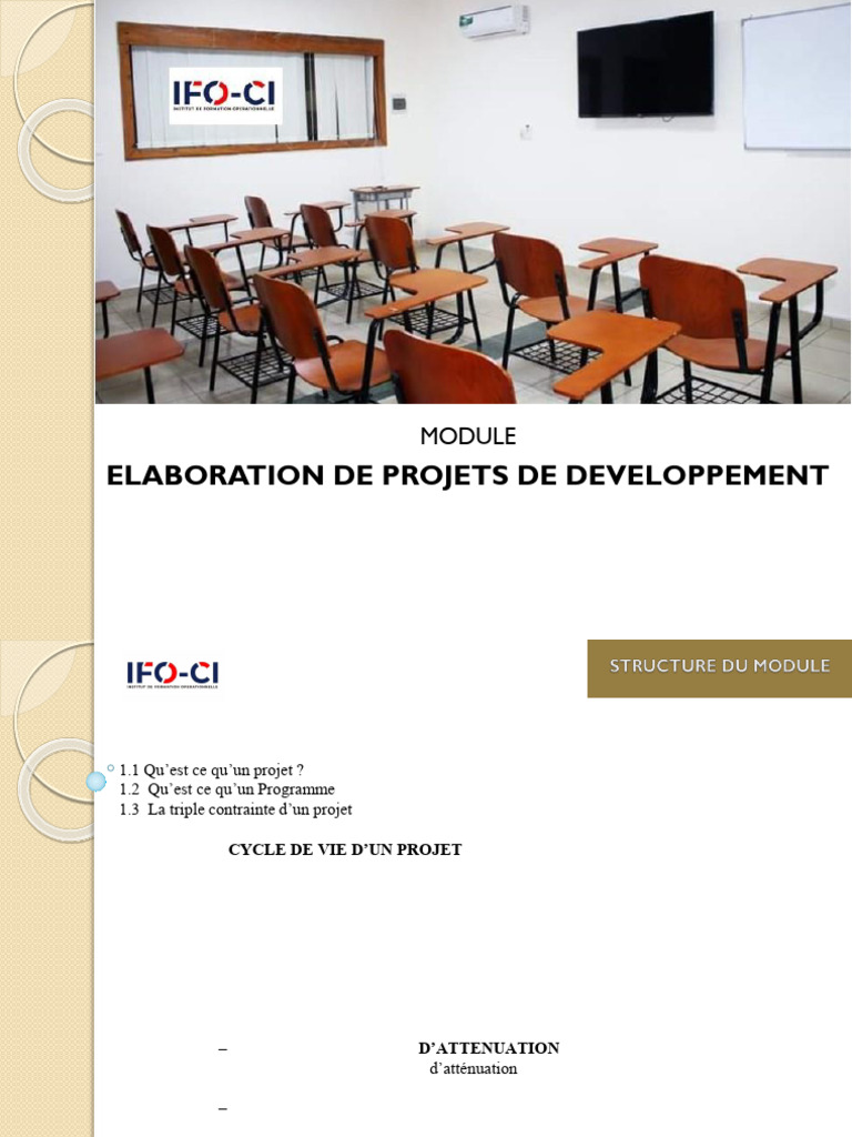 Élaboration de Projets de Développement | PDF