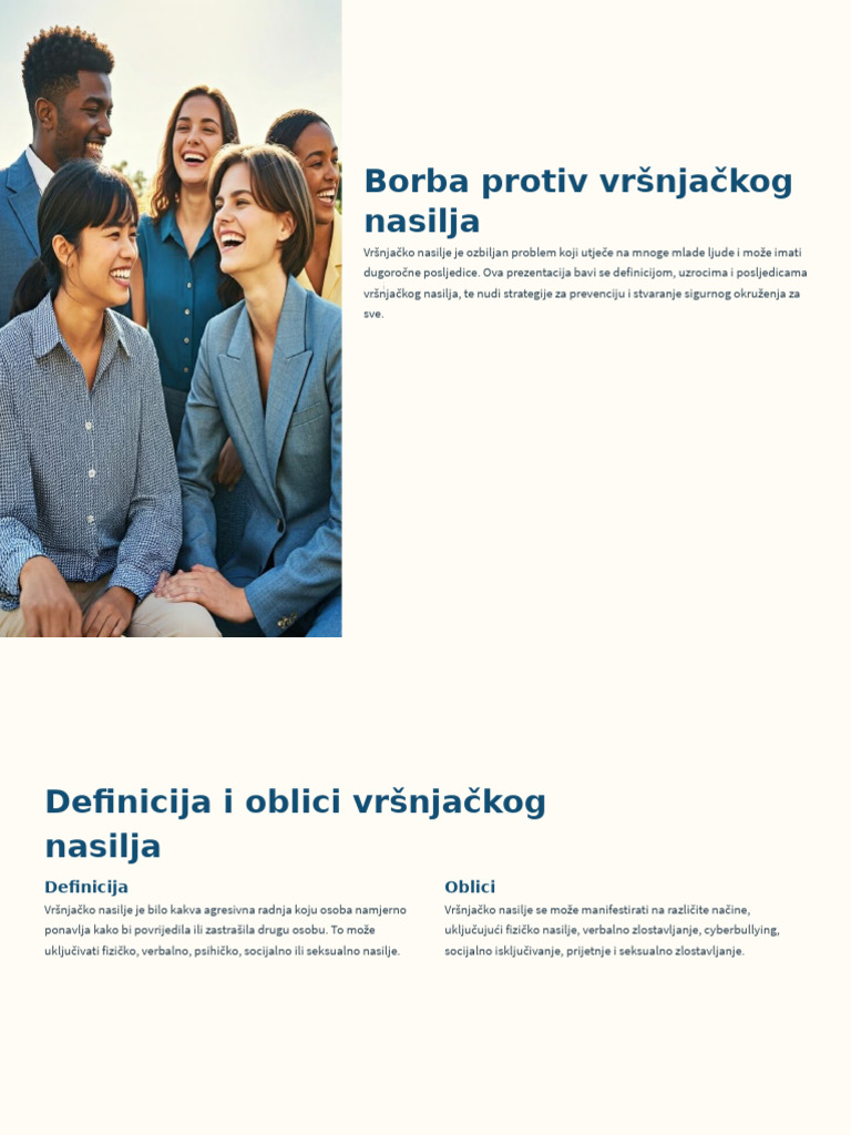 Borba Protiv Vrsnjackog Nasiljaa | PDF