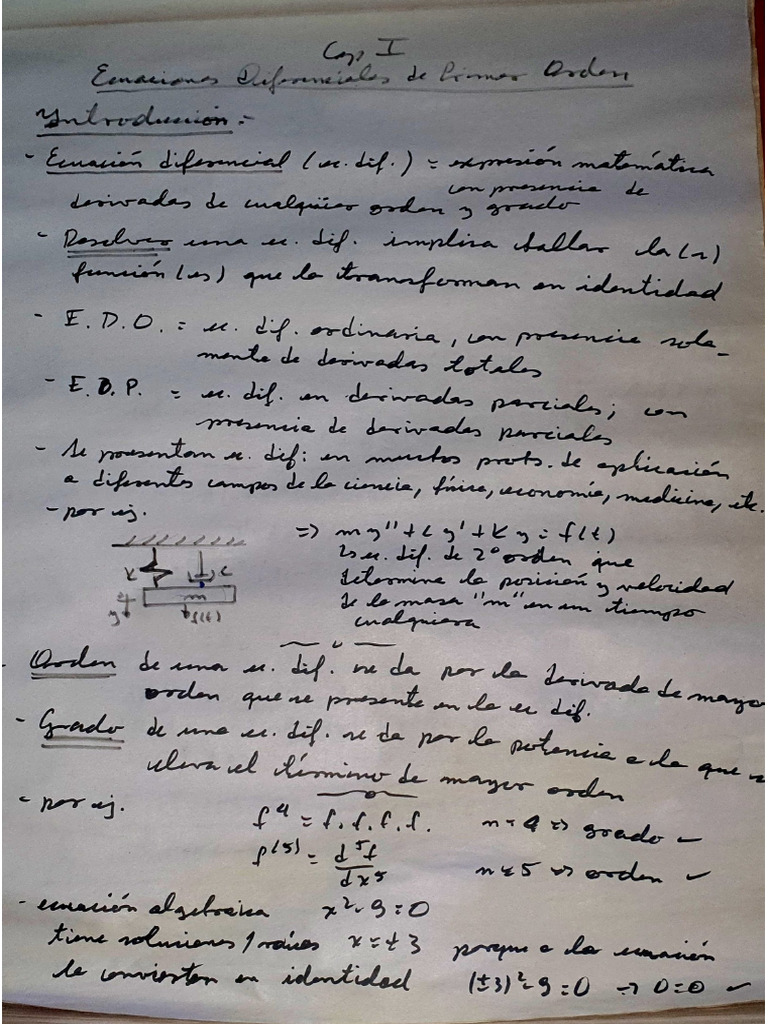mat 207 F clase 1 Introducción | PDF