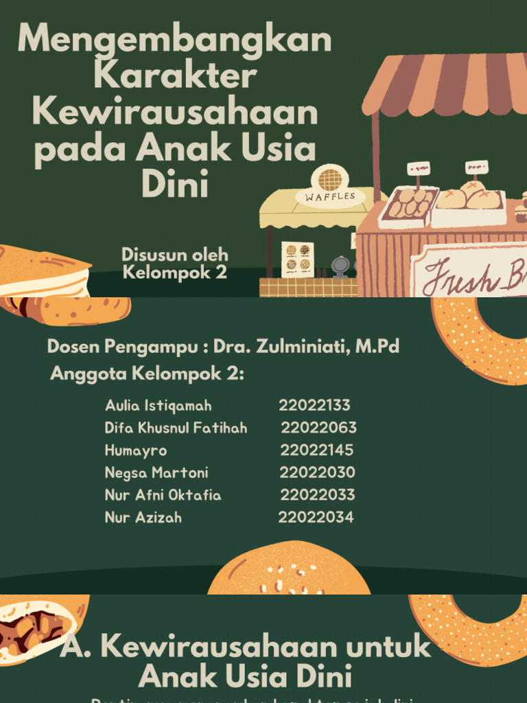 Kel 2 Kewirausahaan Aud | PDF