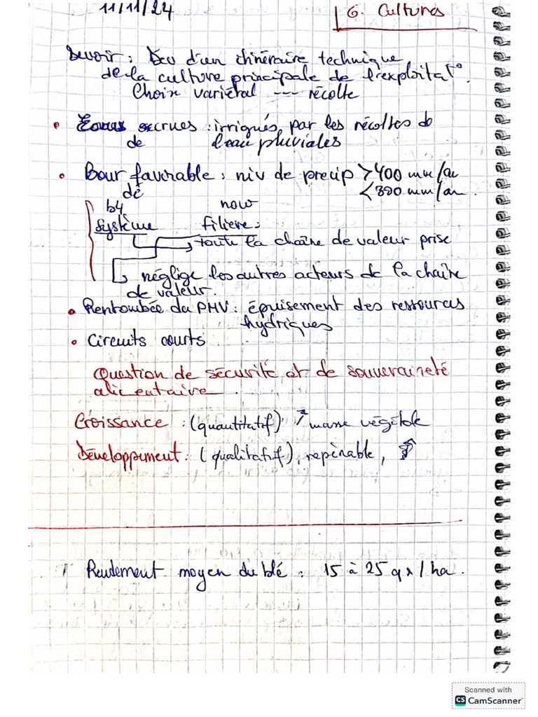 Class Notes | PDF
