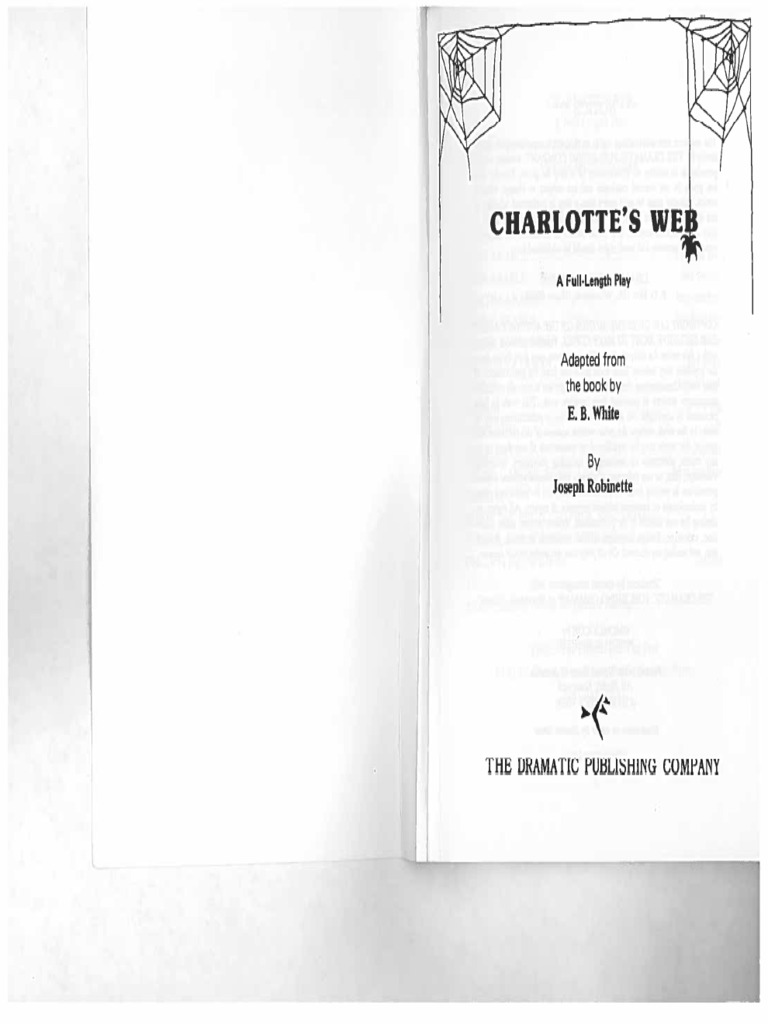 Charlottes Web Script Full Length | PDF
