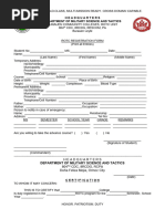 Gonzalez Usarec Form 601-210.23 | PDF | Military | National Security