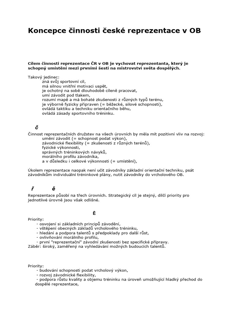 SS07 Koncepce Repre | PDF