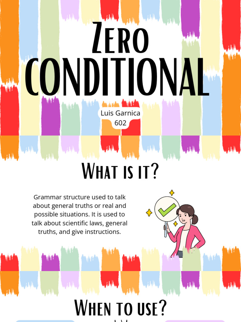 Understanding Conditional Sentences | PDF