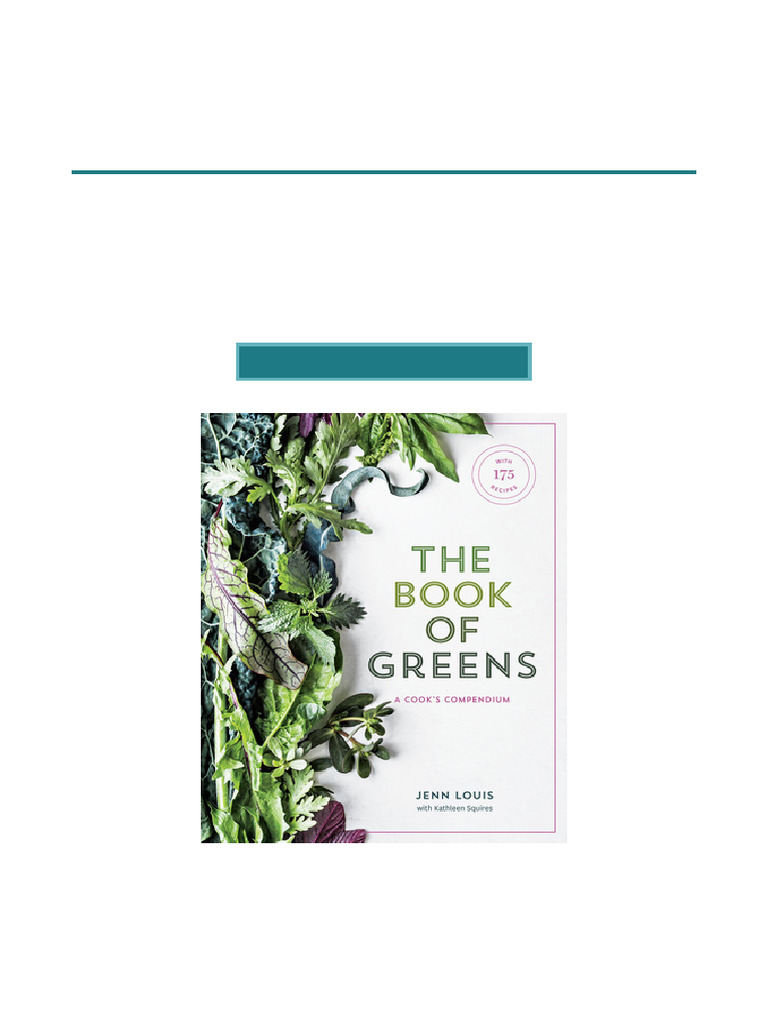 The Book of Greens: 175+ Recipes | PDF