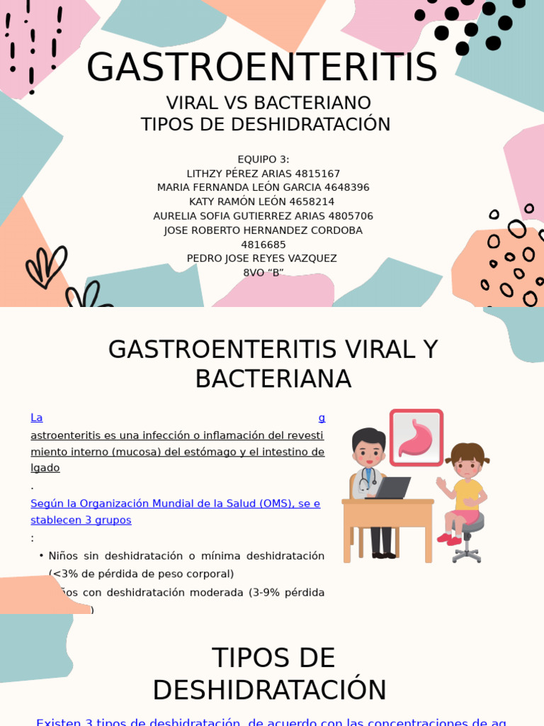 Gastroenteritis | PDF | Diarrea | Especialidades Medicas
