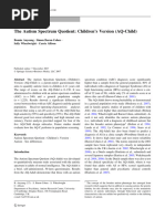 ASSQ-NovoPsych-Review-Paper | PDF | Autism | Asperger Syndrome