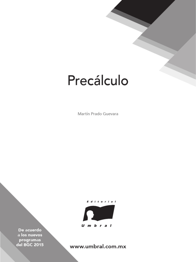 Solucionario Del Libro Nuevo de Precalculo | PDF | Función (Matemáticas ...