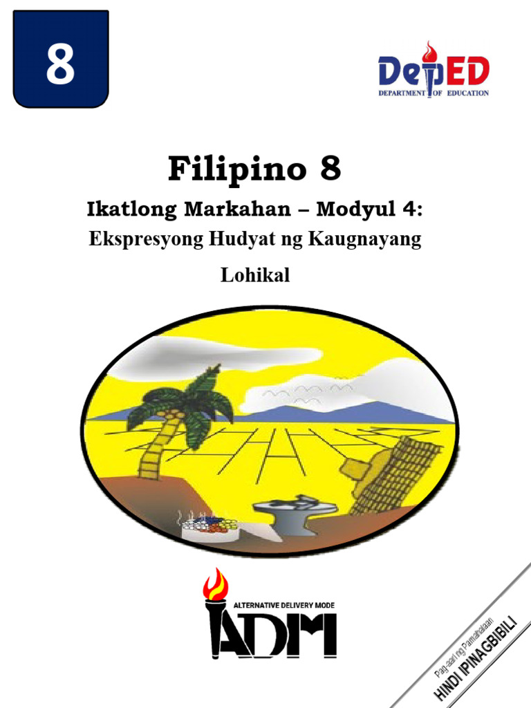 Filipino 8: Ikatlong Markahan - Modyul 4 | PDF