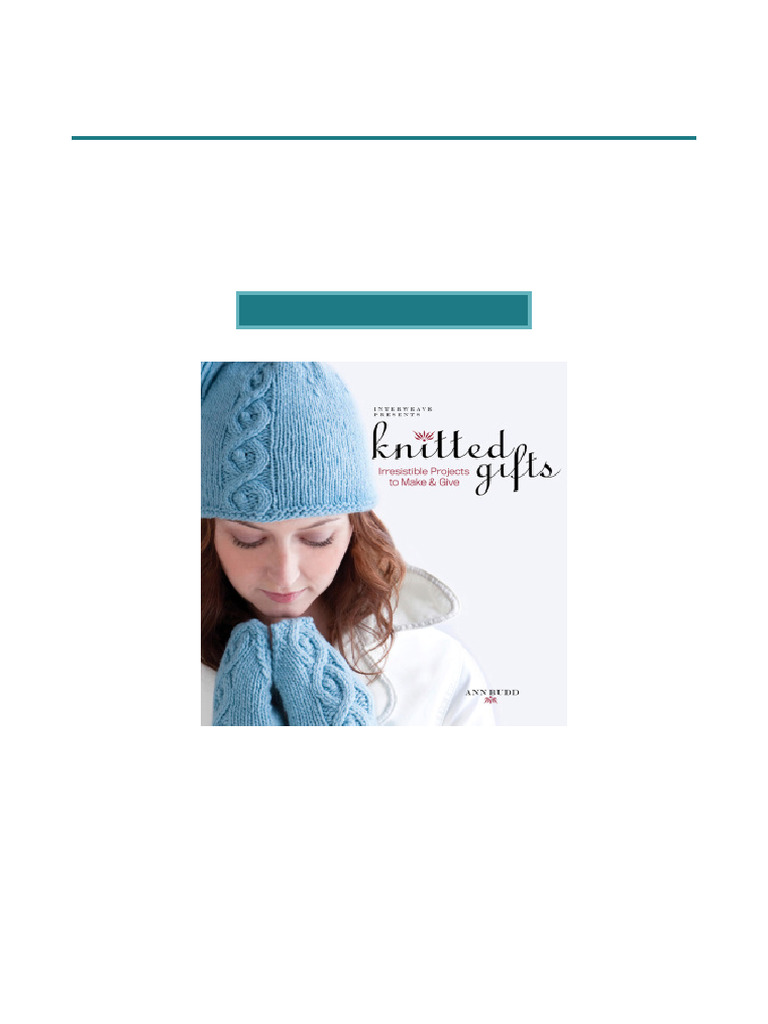 Knitted Gifts for Craft Lovers | PDF