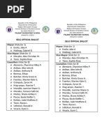 Action Plan Selg - 2025 | PDF | Learning