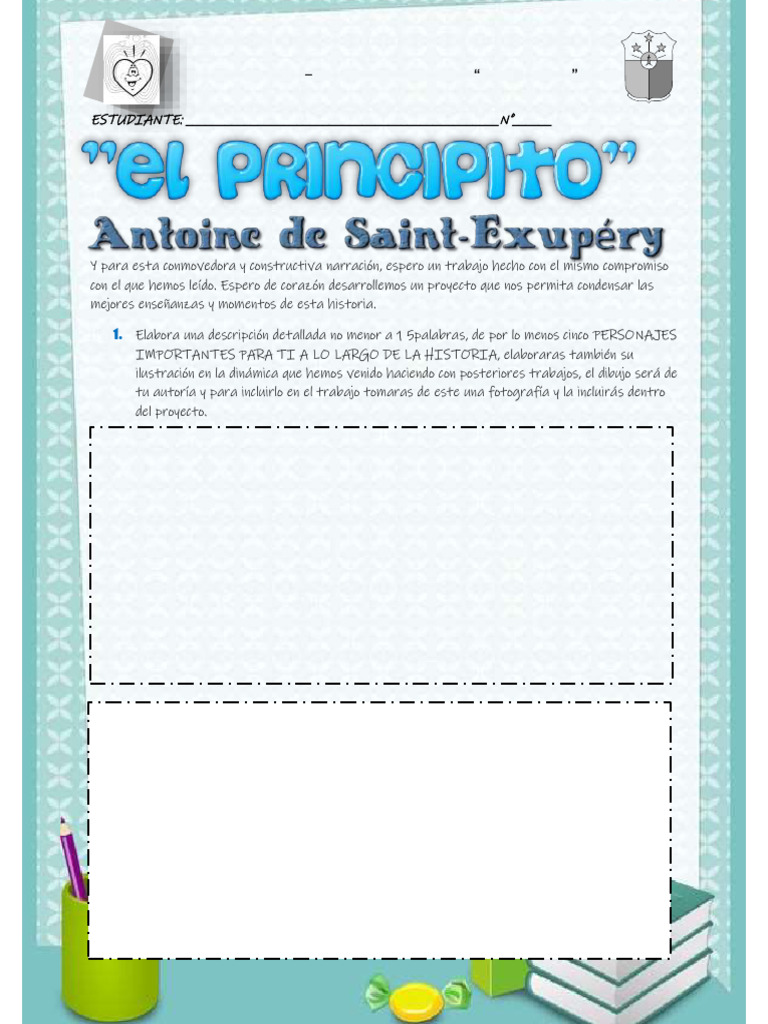 Proyecto de Lectura: El Principito | PDF | El Principito