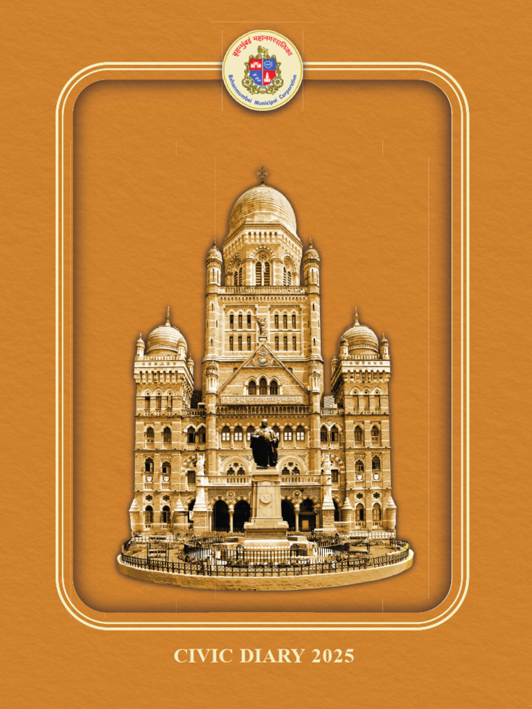 BMC English Diary 2025 Website | PDF | Mumbai | Local Government