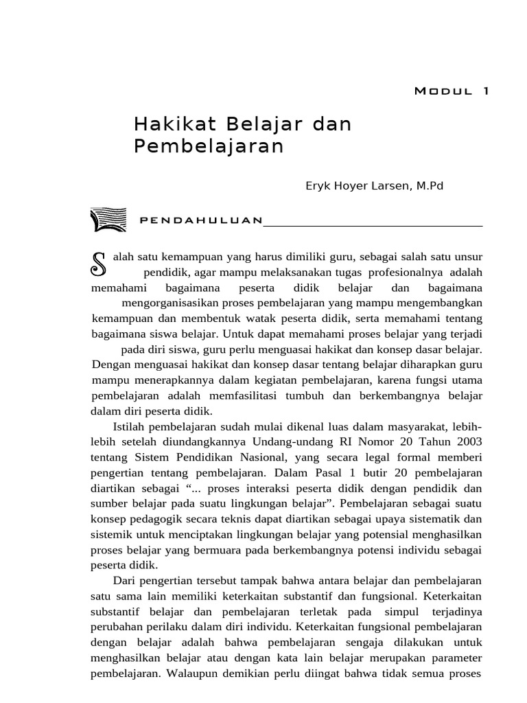 Komponen Model Experiential Learning | PDF