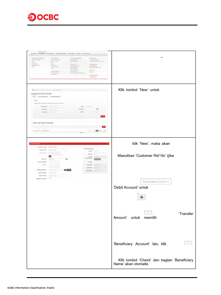 User Guide OCBC Business - Fund Transfer ID (11112023) 1-1 | PDF