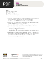 AMT Awards Criteria AMC CAT | PDF | Mathematics