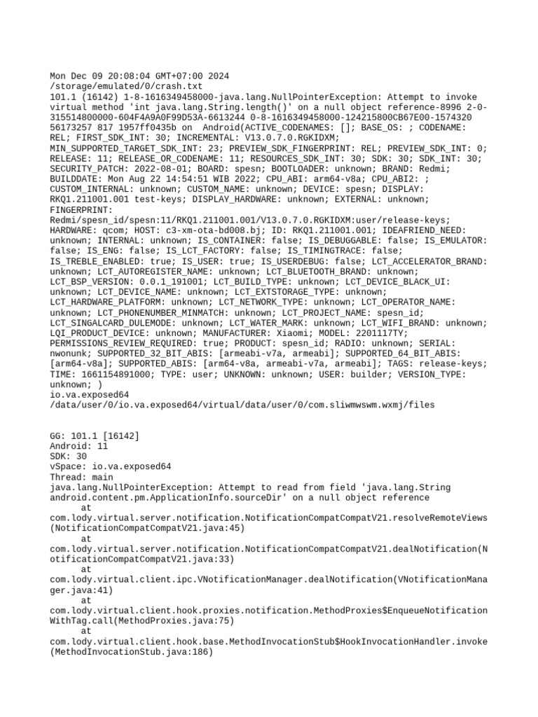 Crash | PDF | Java (Programming Language) | Software Development