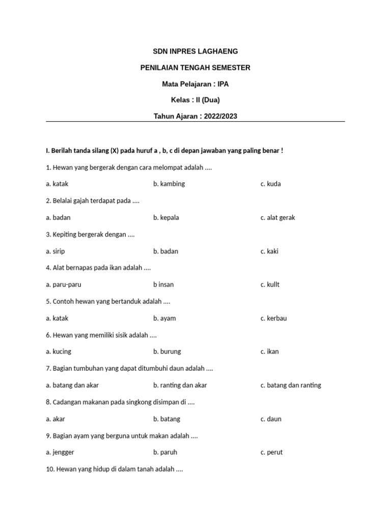IPA_KELAS_2_SEMMMM | PDF