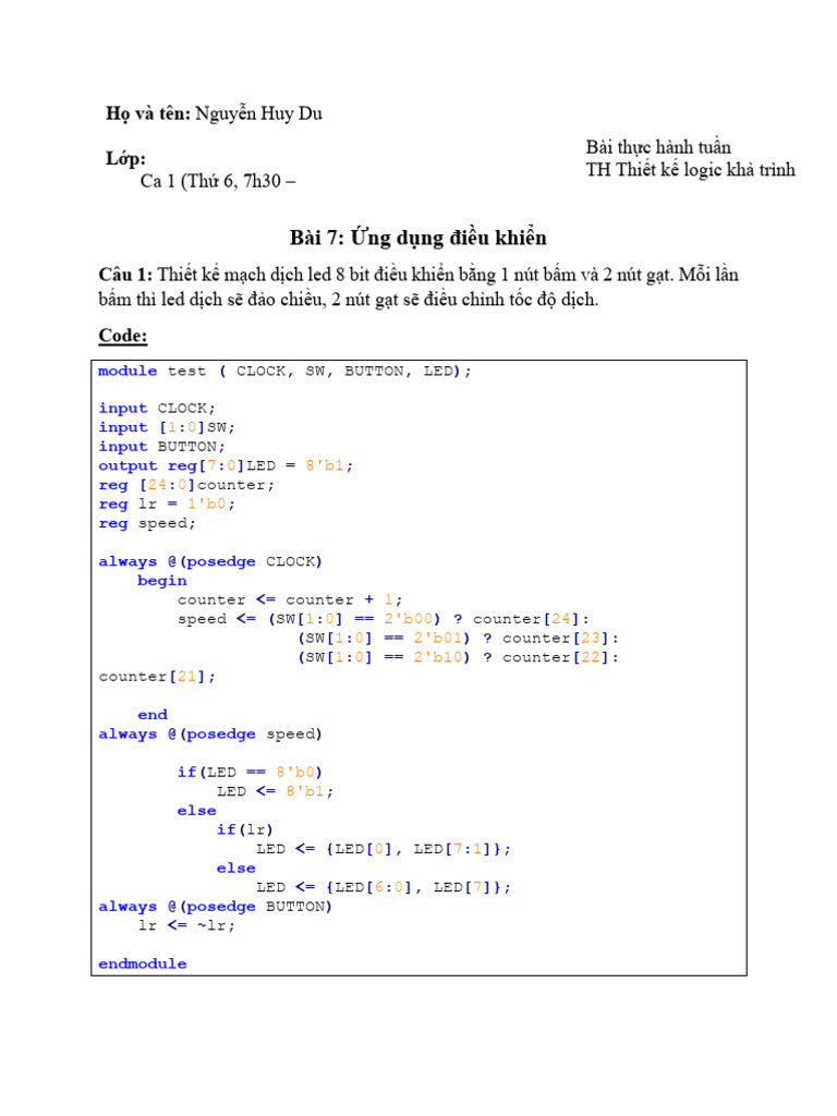 Ca1 Tuan7 21200279 NguyenHuyDu | PDF