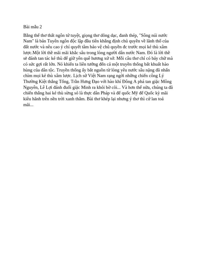 Sông Núi NC Nam | PDF