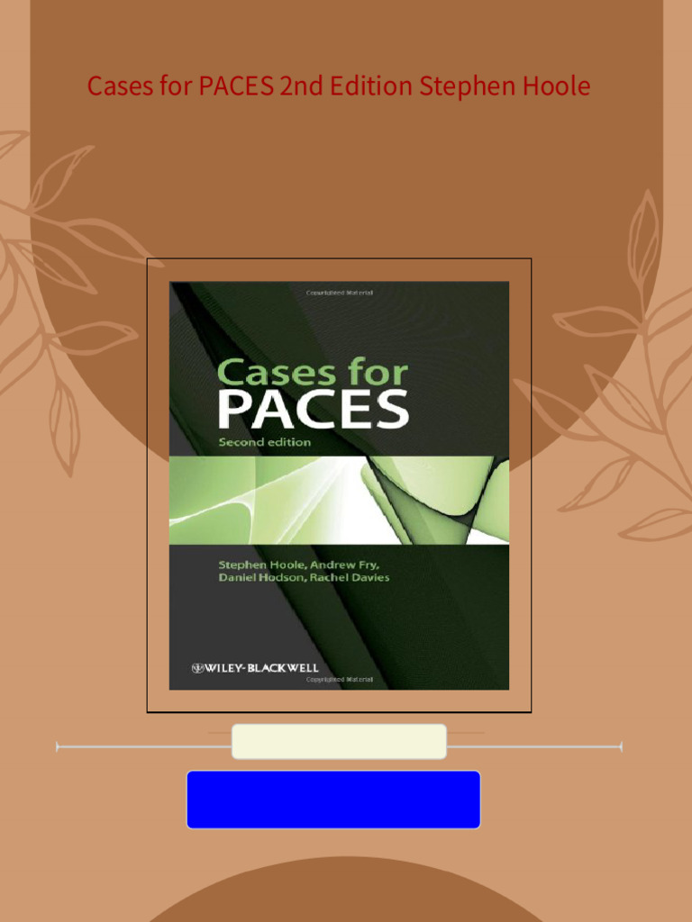 Cases For PACES 2nd Edition Stephen Hoole 2024 Scribd Download | PDF ...