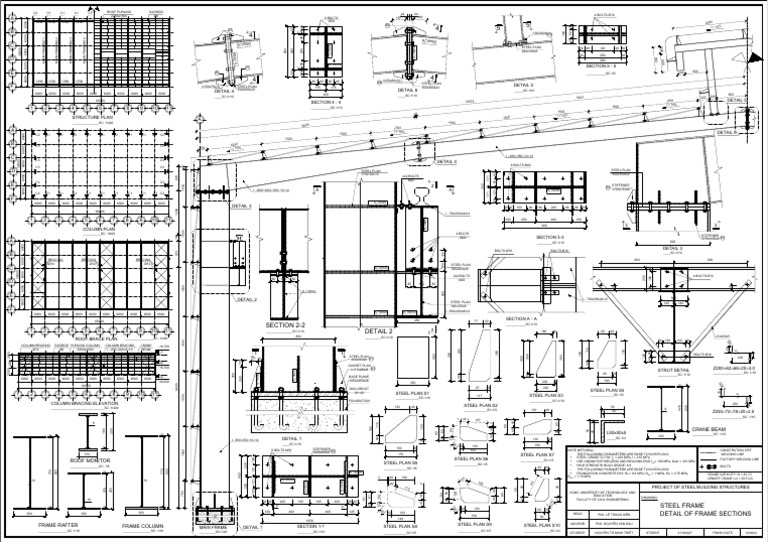 241212.pro - STEEL - Drawing A1.Final | PDF