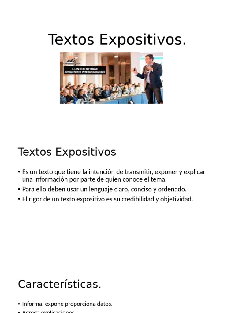 Textos Expositivos 10° | PDF