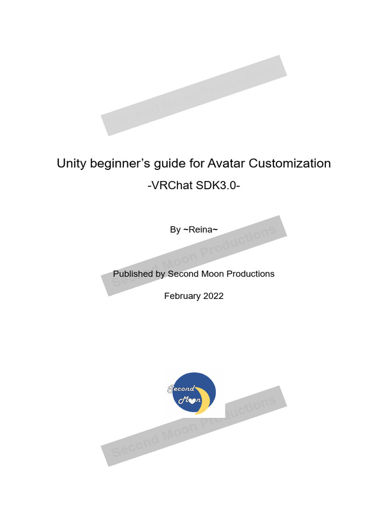 Avatar Customization Guide v1.2.1 | PDF | Computer File | Window (Computing)