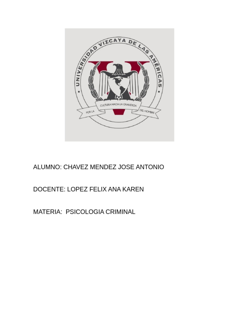 Psicologia Forence 2 | PDF | Criminología | Sicología