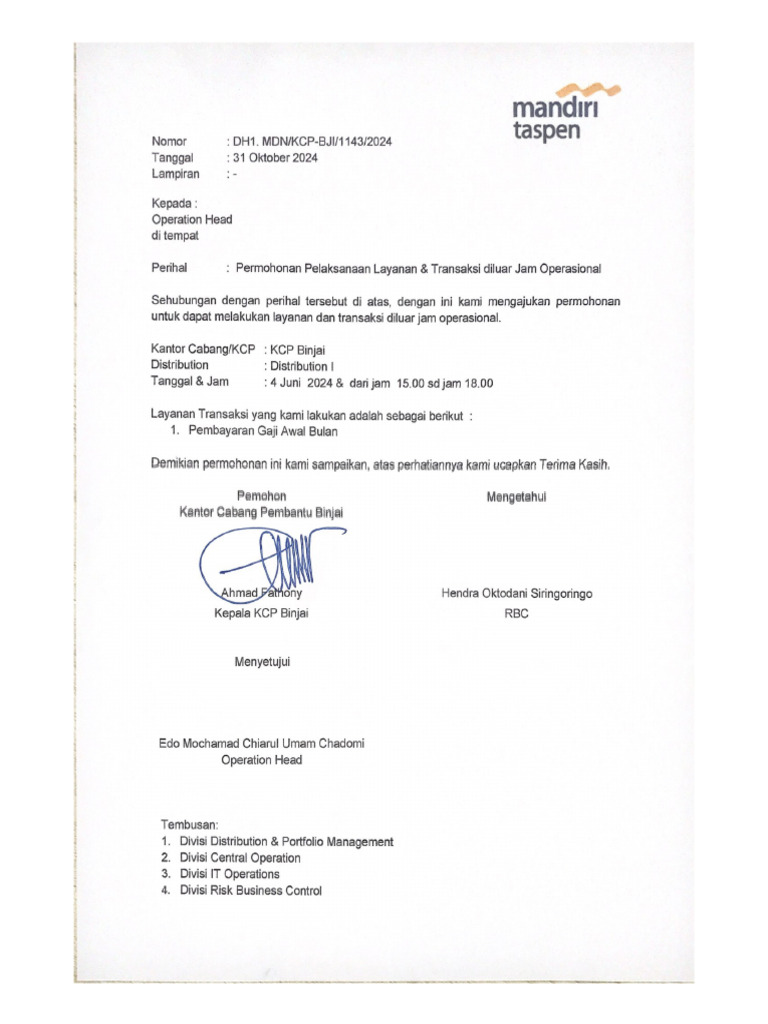 LDJO KCP BINJAI | PDF