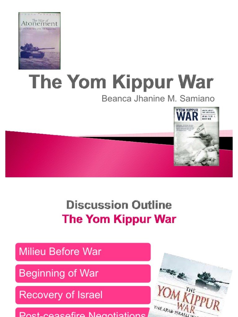 The Yom Kippur War | PDF