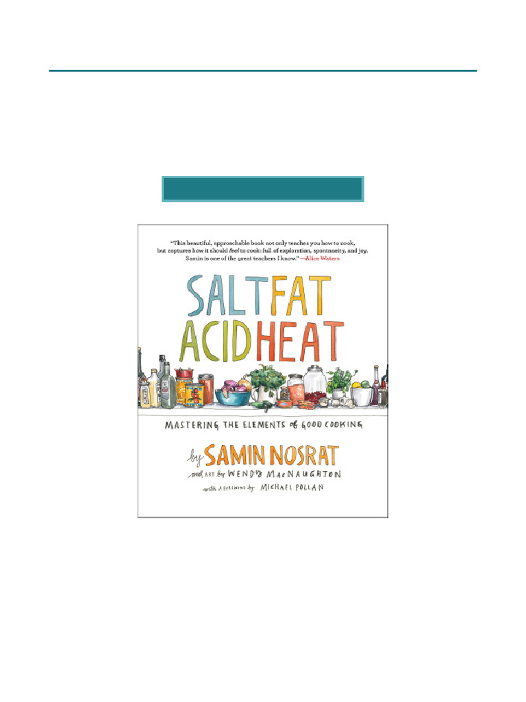 Downloaded Millions Salt, Fat, Acid, Heat Mastering The Elements of ...