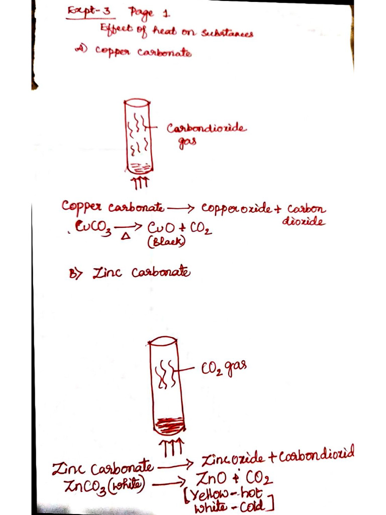 Chemistry Practicals | PDF