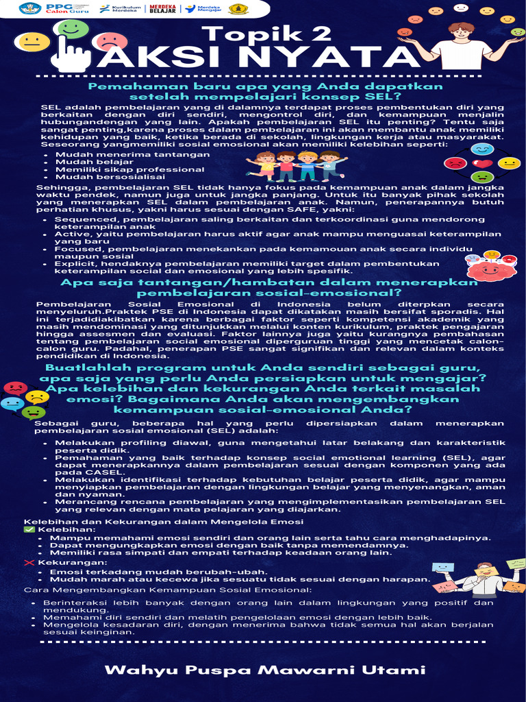Aksinyata Pse Topik 2 - Wahyu Puspa Mawarni Utami | PDF