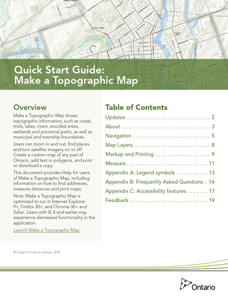 Make A Topo Map Online Help English | PDF | Computer Keyboard | Icon (Computing)