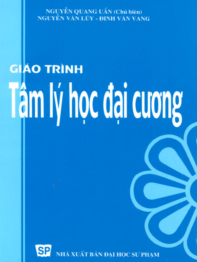 Tam Ly Hoc Dai Cuong DHSP - HN (1) - 241225 - 093753 | PDF