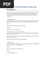 Year 9 French Revision Booklet | PDF