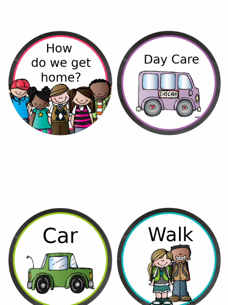 Transportation Clip Chart Less Ink - Editable | PDF