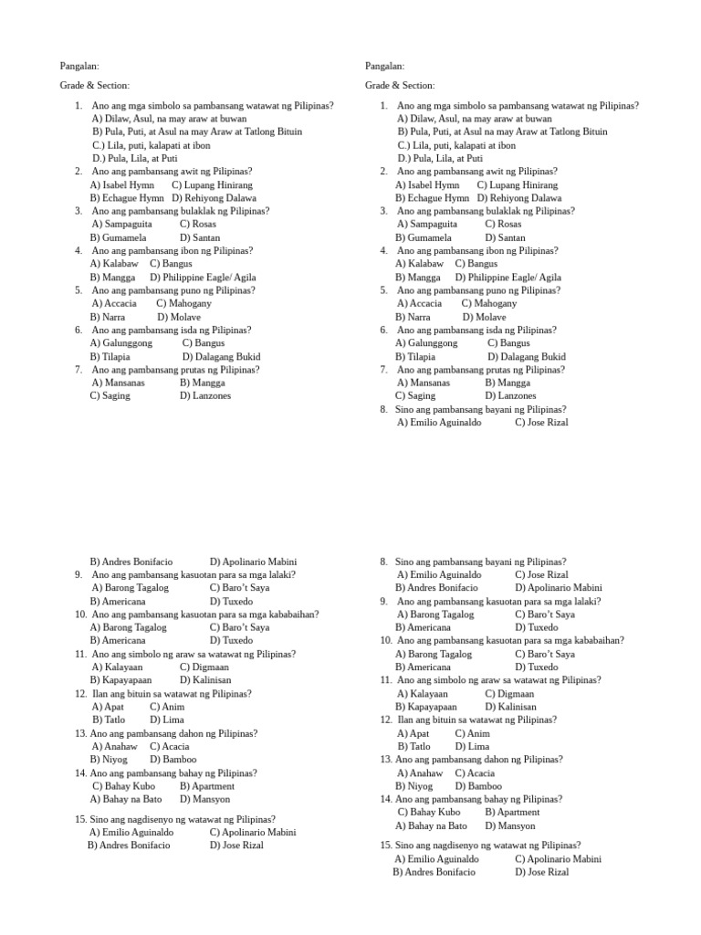 AP QUIZ Week 1 | PDF
