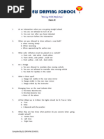 class-4-knowledge-test-alberta 2 | PDF | Brake | Headlamp