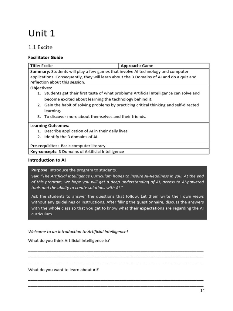 Class 6 To 8 AI - Handbook | PDF | Artificial Intelligence ...