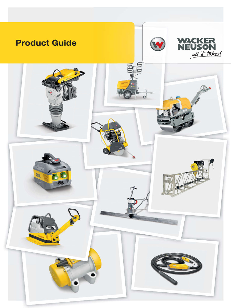 Brochure - Wacker Neuson Light Equipment | PDF