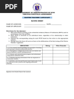 NCOI Annotations Form For Teacher IV Applicant | PDF | Learning ...
