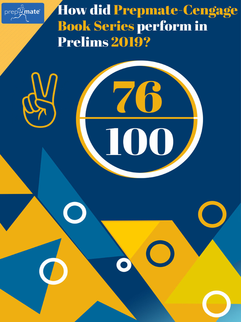 2019 GS Prelims Detailed Solutions Along With Coverage From PrepMate Study Material 3 | PDF