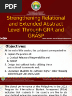GRASPS Model for Performance Tasks | PDF | Learning | Teachers