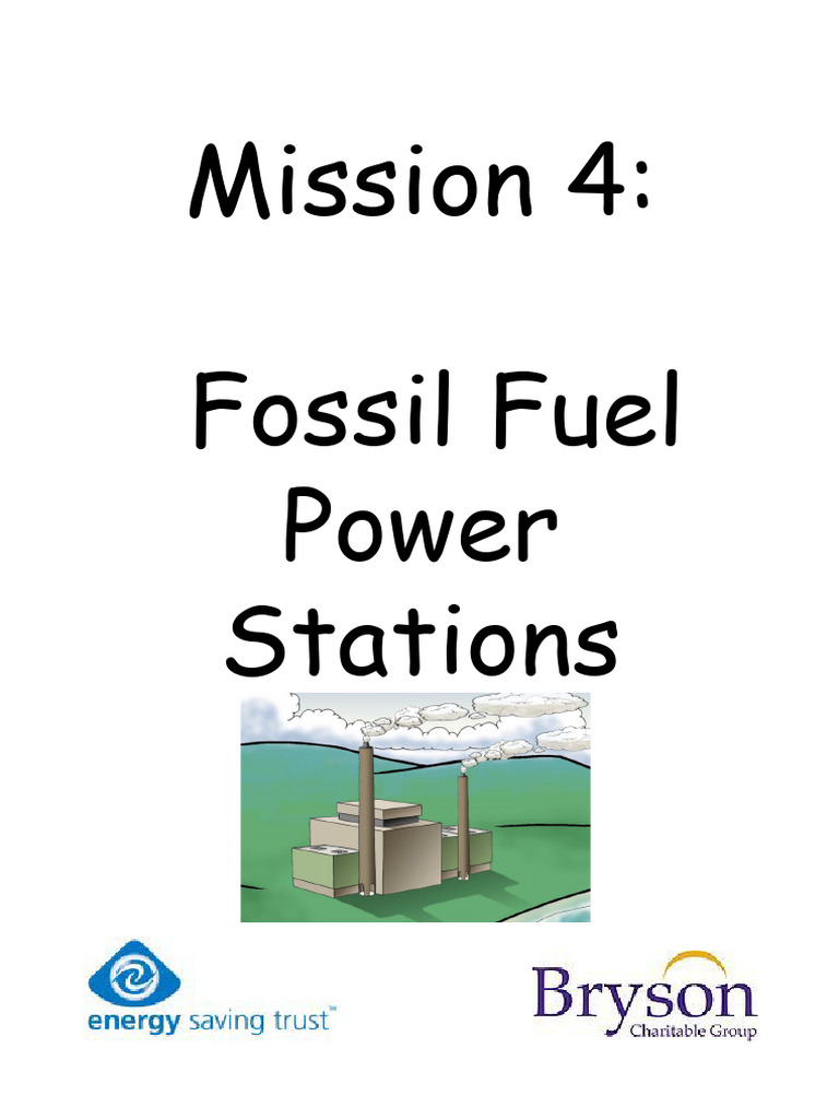 Mission4 Fossil Fuel Power Stations | PDF | Power Station | Steam